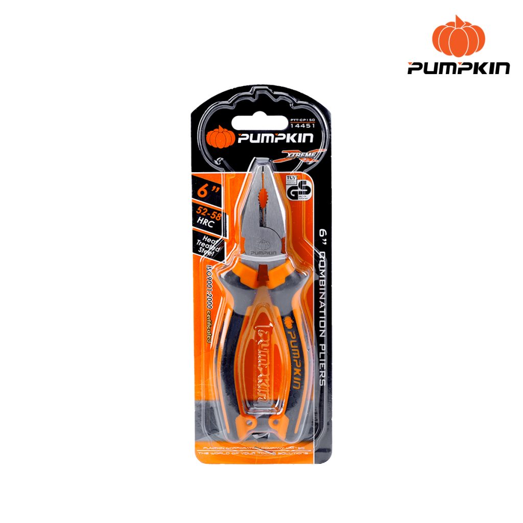 คีม PUMPKIN ปากจิ้งจก 6″ PTT-CP150 14451/PTT-CP150 - Pumpkin